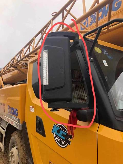 XCMG crane accessories XCT Qi Xing reversing mirror reflector mirror ...
