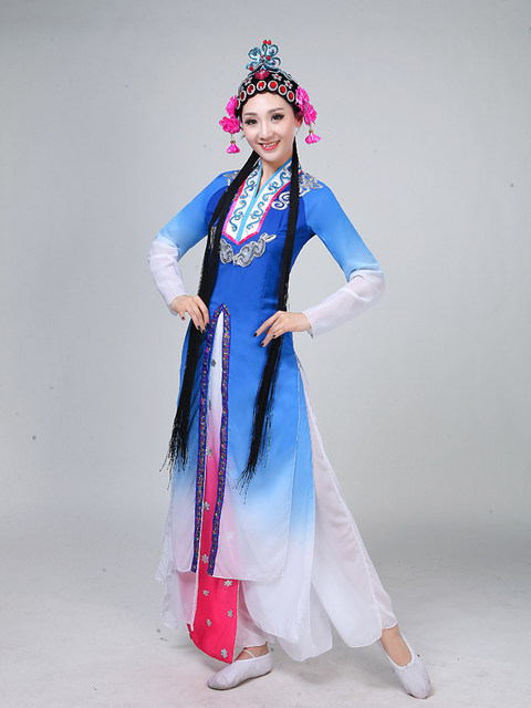 Qiao Hua Dan performance costumes classical Pear Blossom Ode dance ...