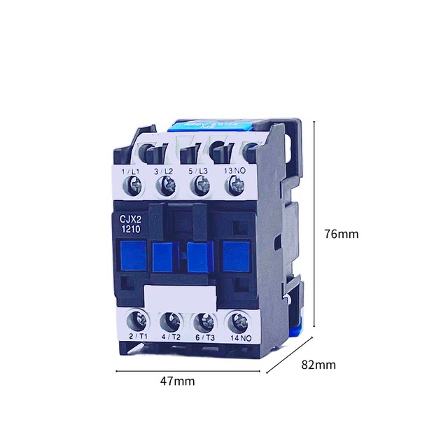 AC contactor CJX2-1210 1201 coil voltage 36V 220V 380V silver point current 12A