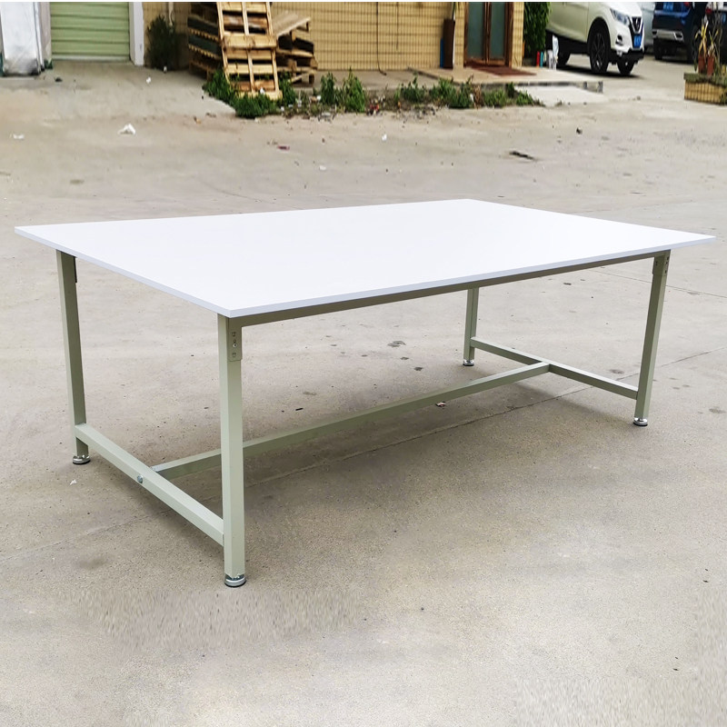Workshop Assembly Line Workbench - Packaging Table with Whiteboard ...