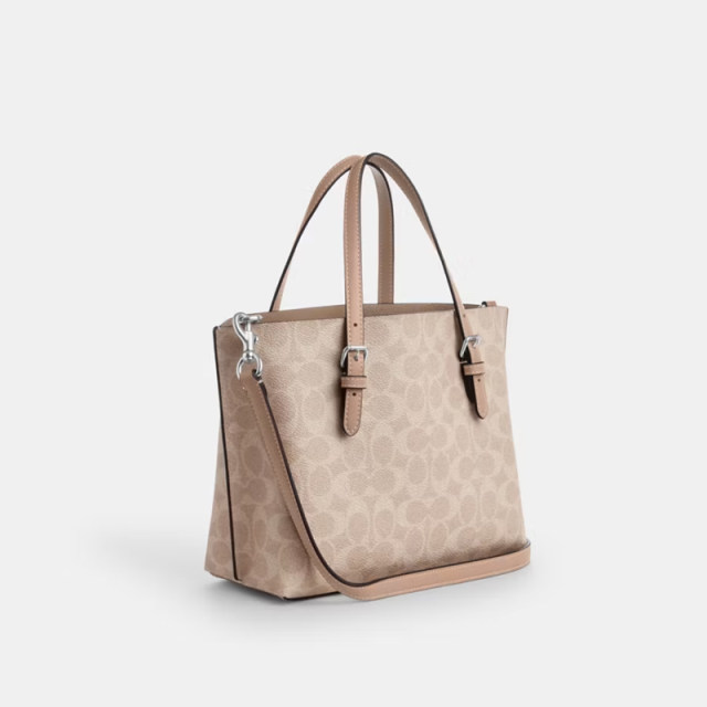 COACH/Coach women's bag PVC shoulder crossbody handbag large capacity ...