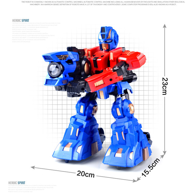 Iron armored steel boxing, remote control, fighter robot charging laser ...