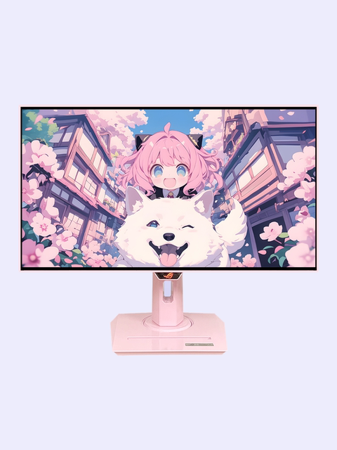 ROG Asus pink display 27 inch 2k240hz prodigy Eye Esports high refresh ...