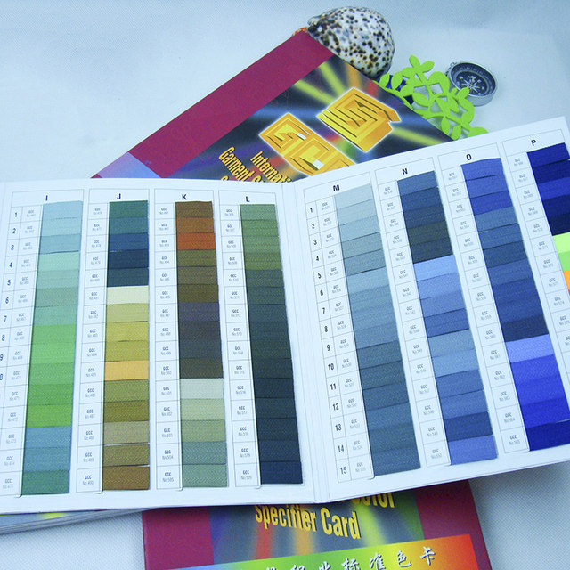 GCC China Zip Color Card New Version-960 Color International Textile ...