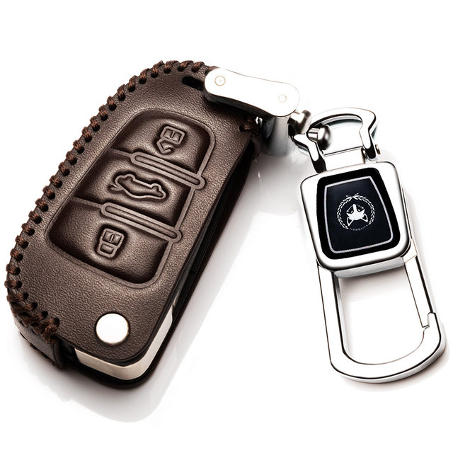 Audi Q3 key cover 2022 special genuine leather 21 models A3/Q2L/A1 car ...
