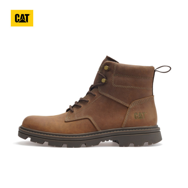 CAT Carter 24 Autumn Men's Casual Retro Classic Cowhide High Top Shoes ...