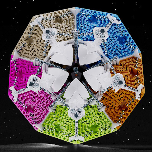 New product Yuxin Huanglong Magnetic Nine -level Five Rubik's Cube High ...