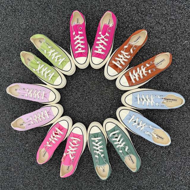 Converse genuine 1970s solid color low-top non-slip wear-resistant ...