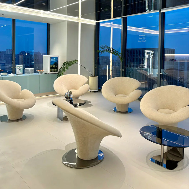 Designer fiberglass Ganoderma lucidum chair lazy sofa lounge chair ...