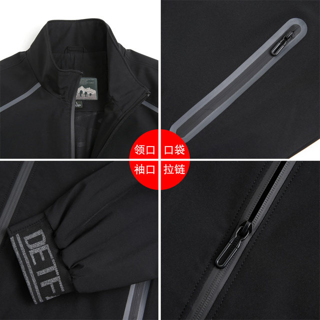 Casual jacket Men's spring and autumn thin Korean version of the trend ...