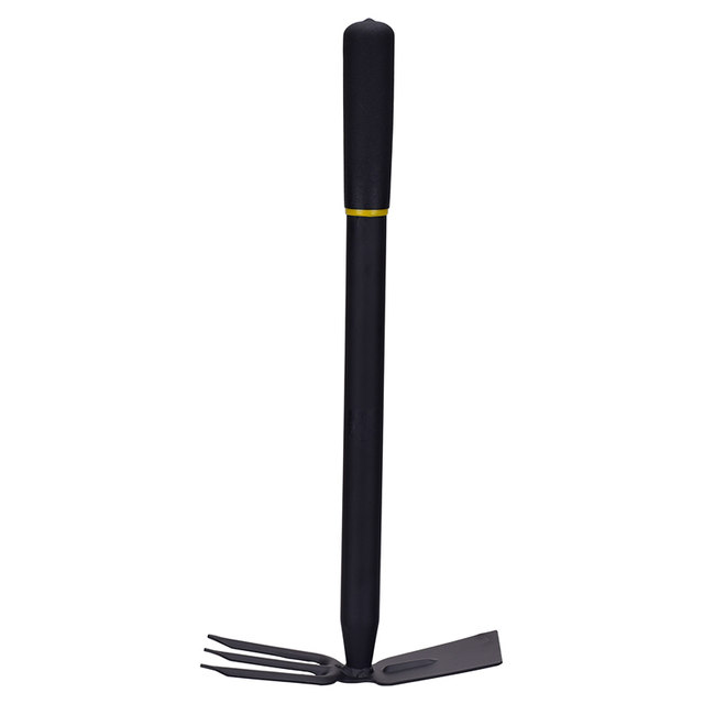 Household garden small hoe three-tooth hoe weeding outdoor multi ...