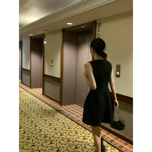 MAS MASH high -definition dress new black temperament wool tr suit ...