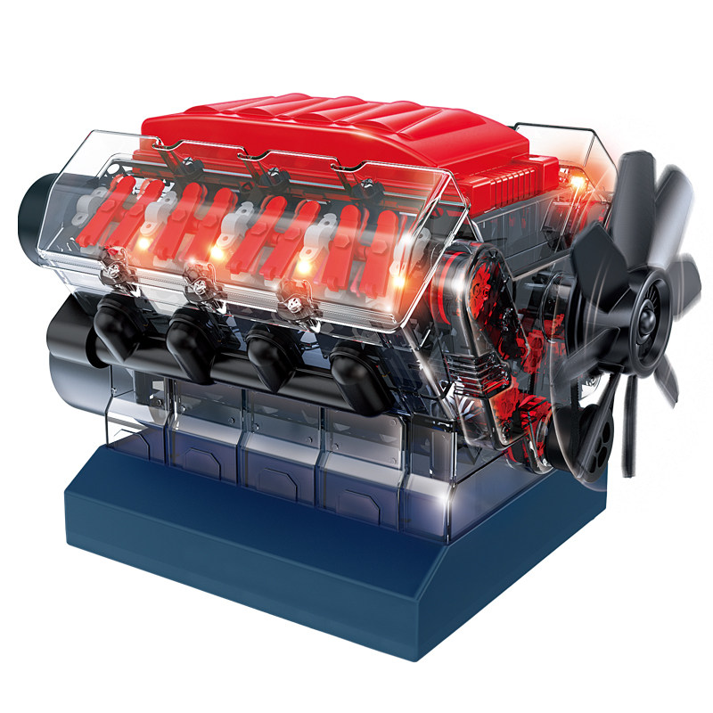 Connex V8 Engine Model - Science Kit for Kids