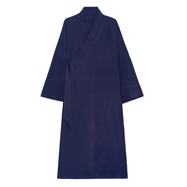 Taoist robe, summer linen fabric, men and women, Hanfu, plain, Taoist ...