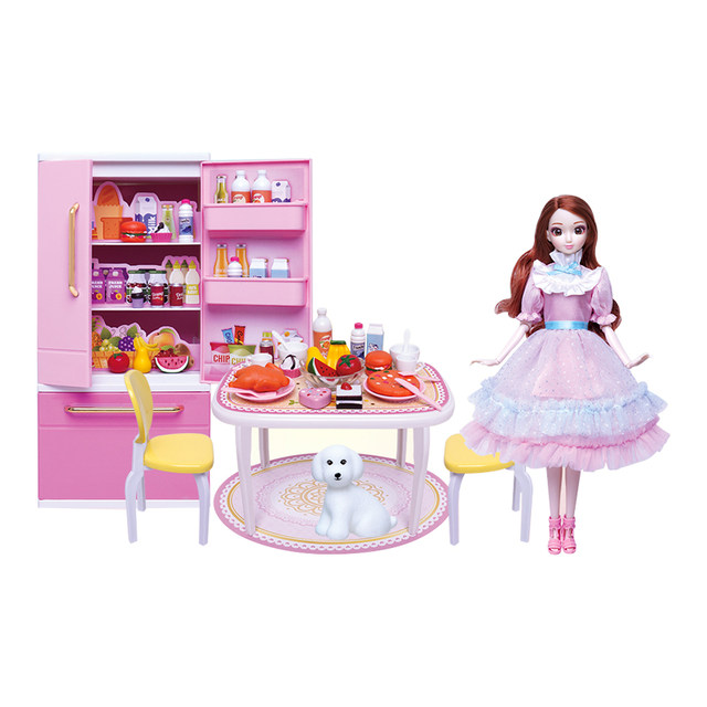 Anrili Doll Xiaoling Toy Girl Princess Family Simulation Kitchen ...