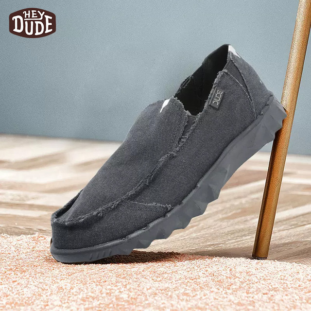 HEY DUDE canvas shoes, casual shoes, fashionable lightweight men's ...