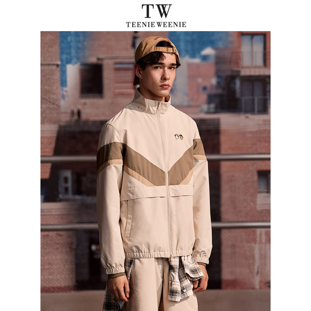 TeenieWeenie Bear Men's Fashion Simple Contrasting Jacket Spring