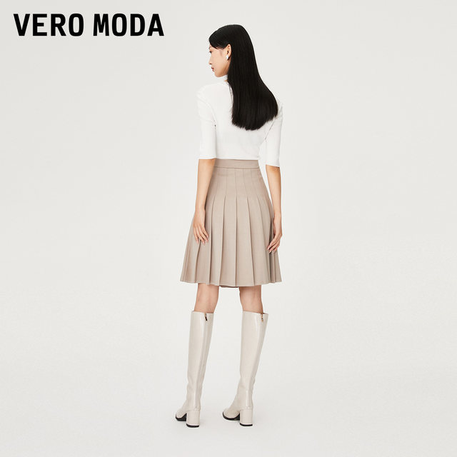 Vero Moda Ora skirt in autumn and winter clearance temperament, commute, natural waist versatile ...