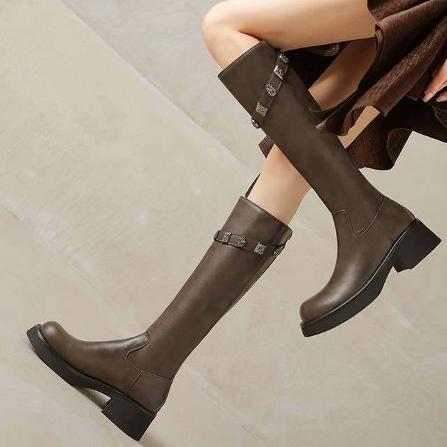 Dalee ~ Kitani Flower Mist Superfire High Capital Boots Women's Round ...