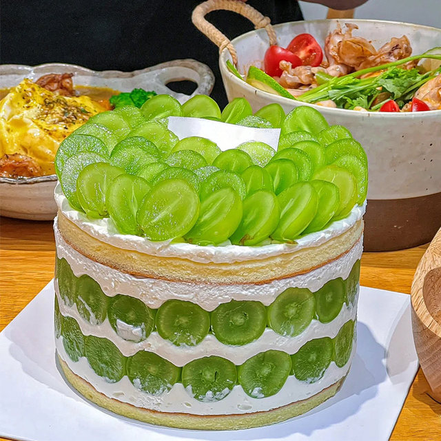 Qingti cake birthday cake intra-city delivery Internet celebrity ...