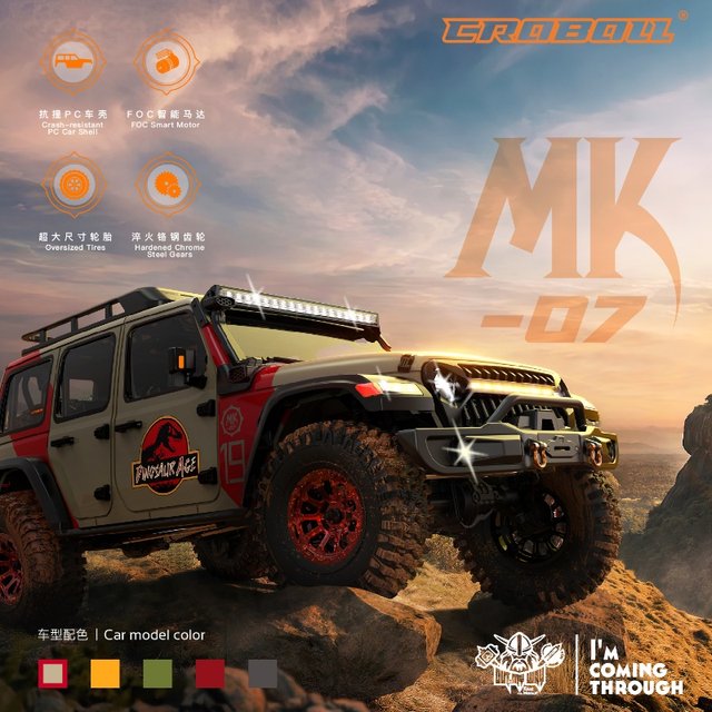 Lelaluo MK07 remote control electric 1/7 large off-road vehicle ...