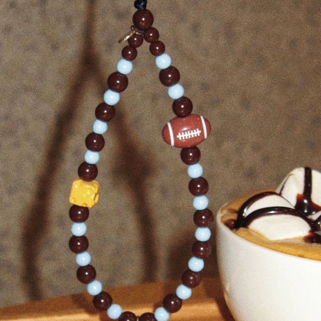 Original ins style Maillard mobile phone chain lanyard ccd camera chain ...