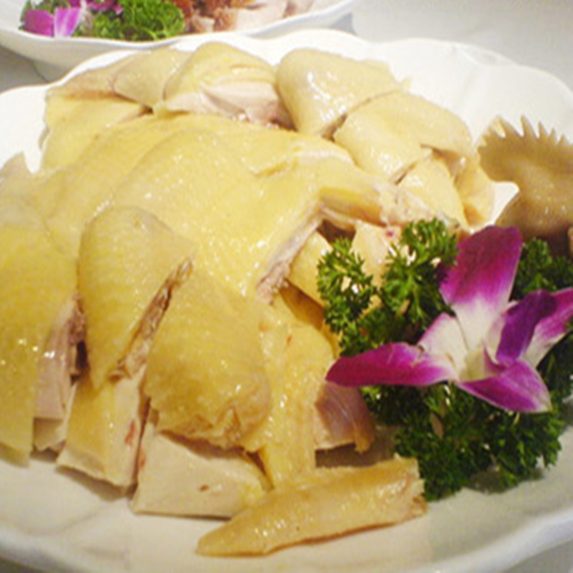 Little fishing kitchen steamed chicken king Crystal chicken special ...