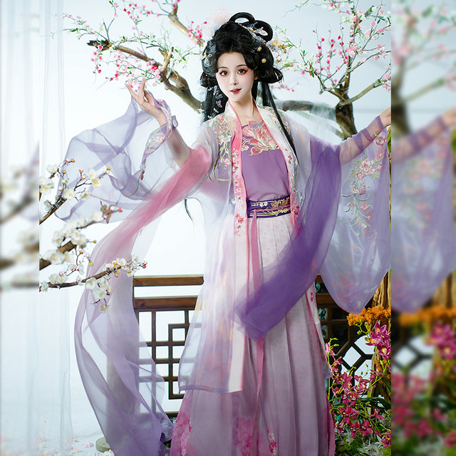 Ning Zixuan_Sakura and Dish Original Song Dynasty Hanfu Women 2025 New ...