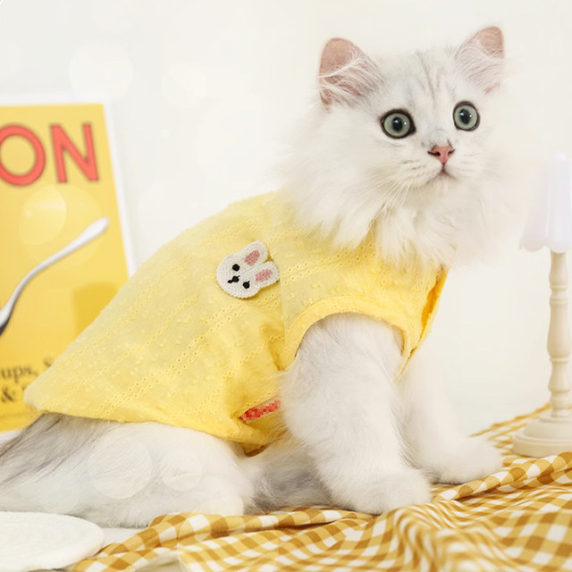 Cat clothes Summer thin breathable anti -silver -proof layer of puppet ...