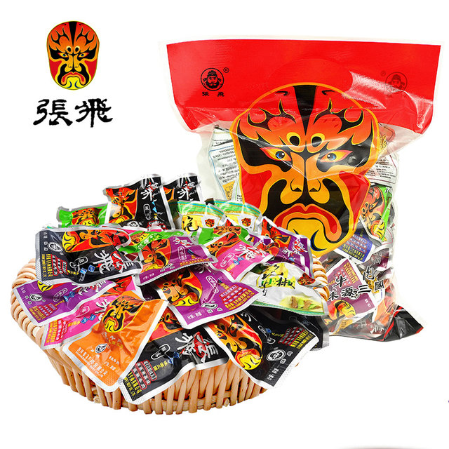 Zhang Fei Assorted Beef 225g*2 bags Sichuan specialty bulk braised beef ...