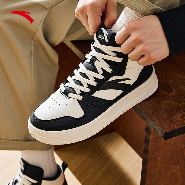 Anta high -top shoes casual shoes 2025 autumn and winter new flagship ...