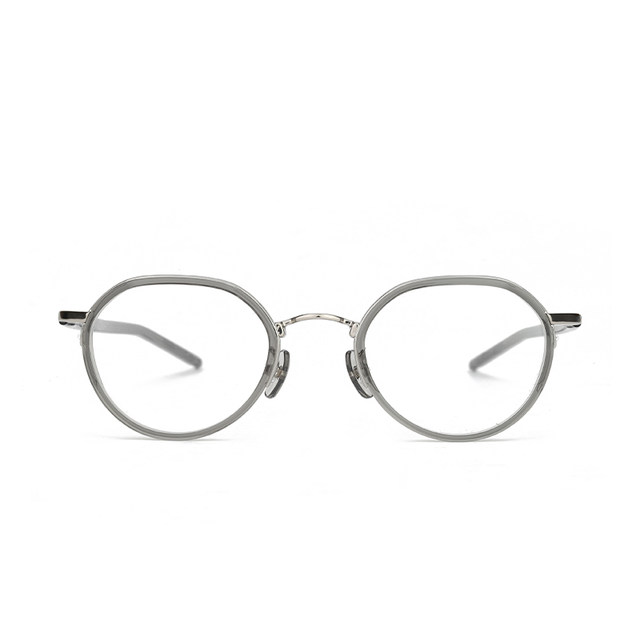 FOUR NINES 999.9 glasses frame men Japanese handmade plate round full ...