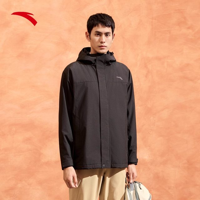 ANTA three-in-one water-repellent jacket men's autumn and winter new ...