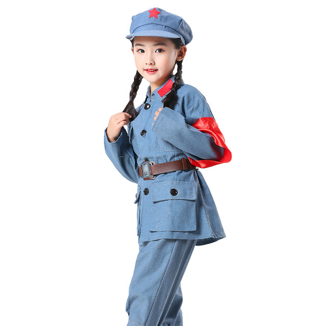 Red Army Clothes Children and Children Red Army Performance Clothes Lei ...