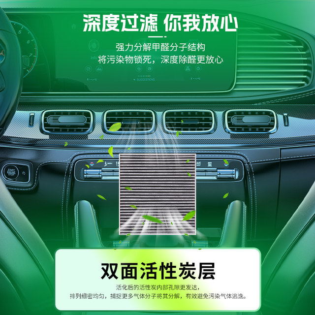 Suitable for BYD air conditioning filter Qin PRO/Qin LDMI/Qin PLUSDMI ...