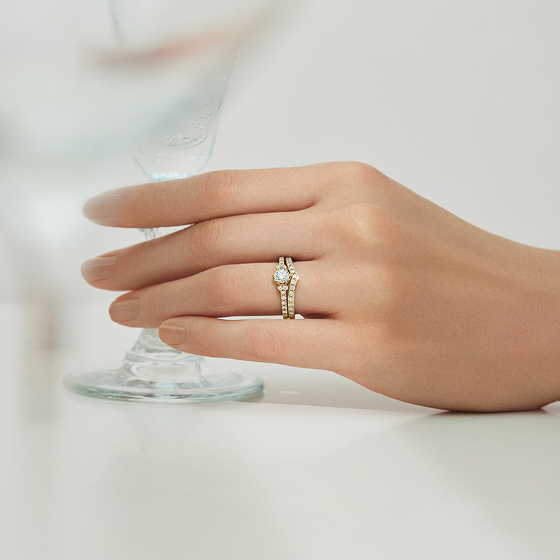 I-primo Pt950 Sagittarius Diamond Ring - 93000126