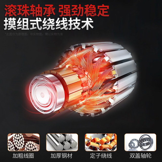 Industrial electric fan strong landing fan eliminates formaldehyde, the ...