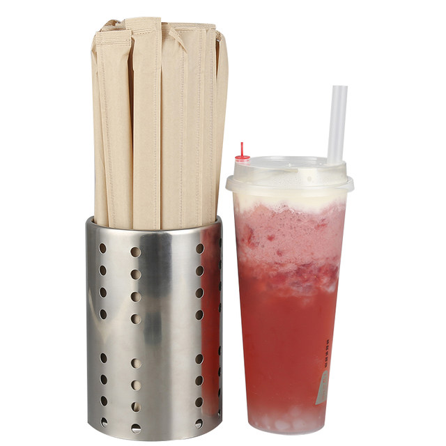 One -time long straw packs separately packaging single -ranging ...