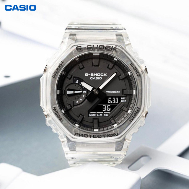 CASIO Casio Watch Male G-SHOCK Glacier ice tough waterproof white ...