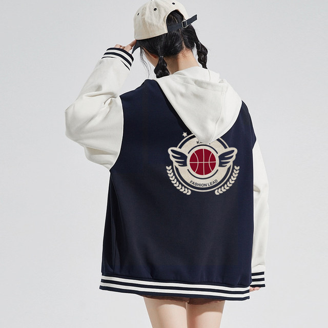 Youth baseball jacket Men and women handsome girls men's clothing ...