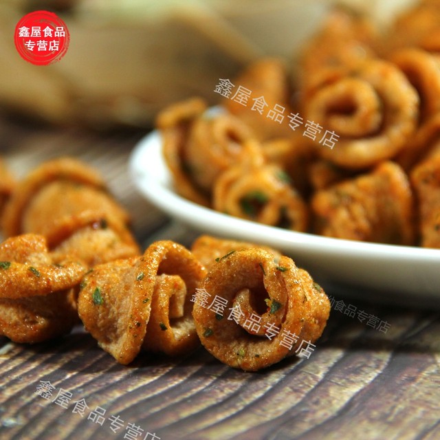 Henan specialty snacks, chives and vegetable rolls, spicy five-flavored ...