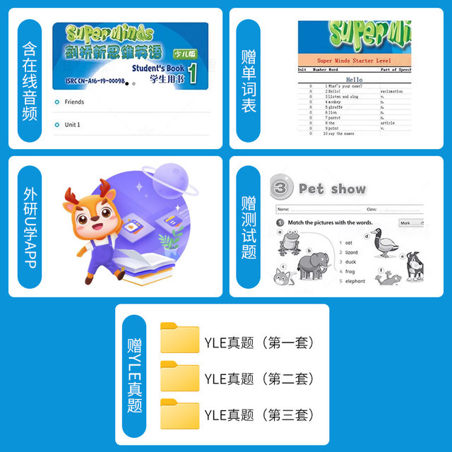 Children's Edition Foreign Research New Thinking English SuperMinds ...