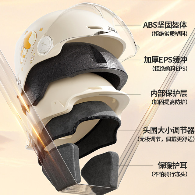 Youbai New National Standard 3C Certified Electric Vehicle Helmet Men ...