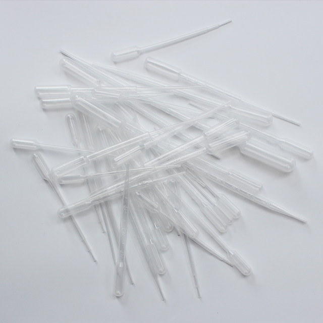 Secret glaze Disposable plastic scale dropper Pasteur with scale ...