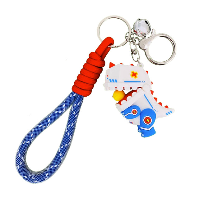 2025 new mecha dinosaur keychain schoolbag small pendant creative cute ...