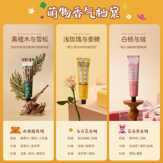 Wigglewiggle joint-branded aarye Annoya hand cream portable small gift ...