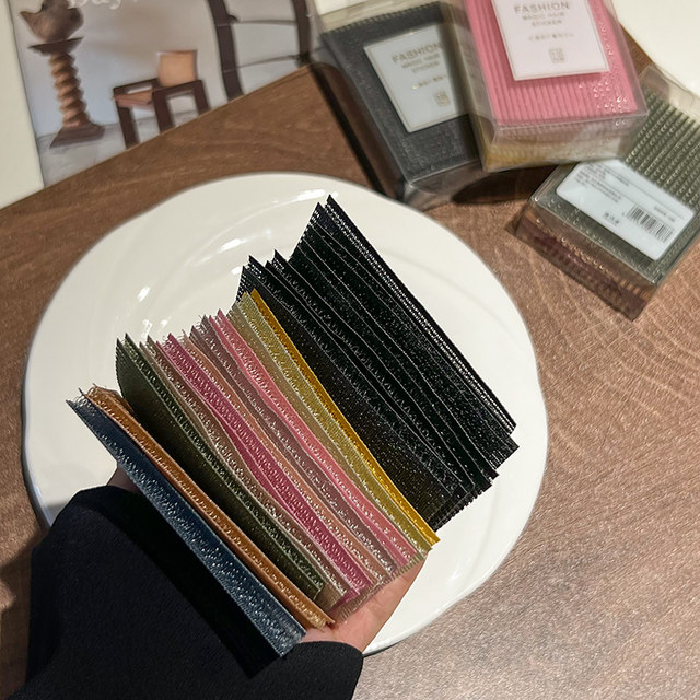 Color lazy magic sticker bangs sticky hair patch films summer head ...