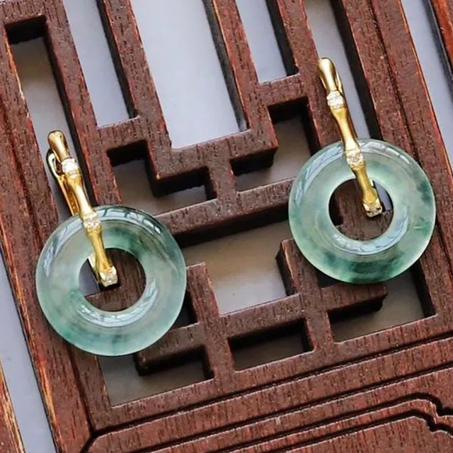 S925 sterling silver plating inlaid naturally Myanmar old pit ...
