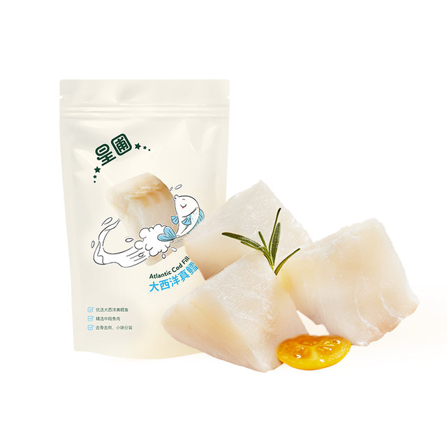 Xingpu Atlantic cod DHA fresh deep sea fish 50g*10 packs in small bags