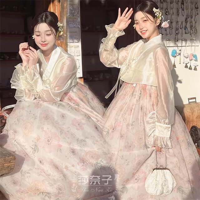 Rental Korean dress Korean women high-end Yanji internet celebrity ...